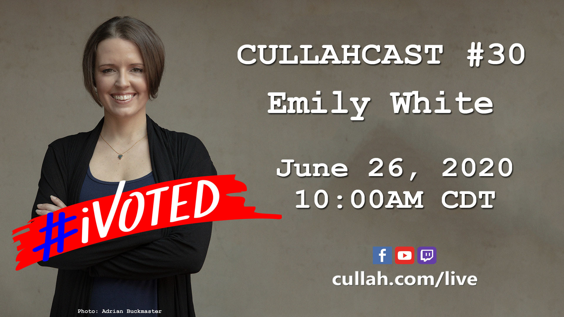 Cullah | Emily White | Founder of #iVoted